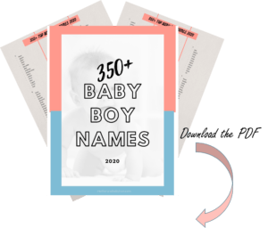 300 + Baby Names For Boys - Mother and Baby Love