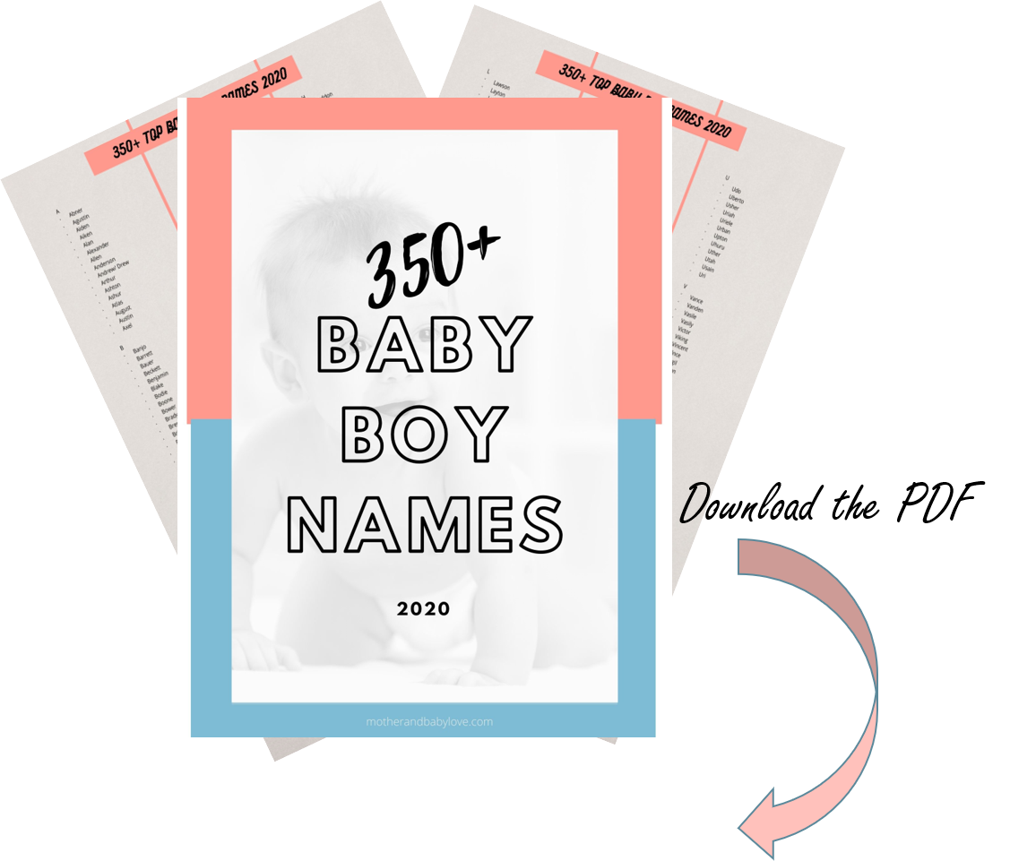 300 + Baby Names For Boys - Mother and Baby Love